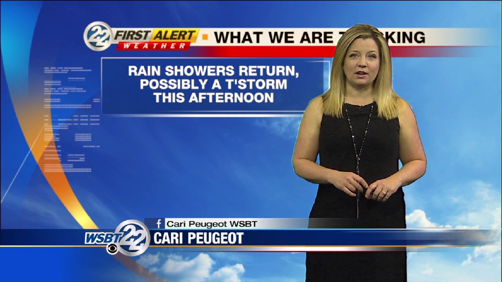 WSBT 22 First Alert Weather: Cari says expect rain all week | WSBT WSBT 22 First Alert Weather: Cari says expect rain all week | WSBT