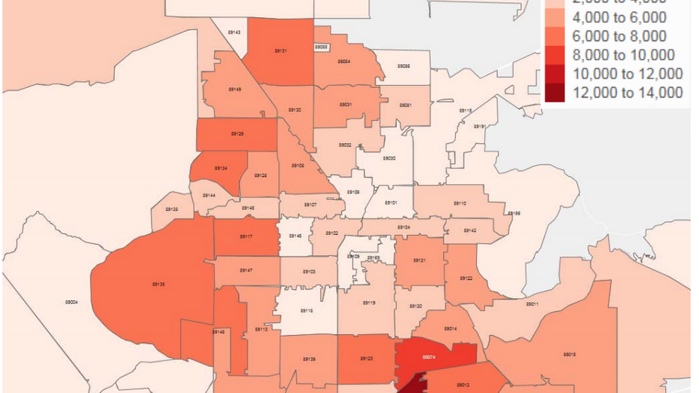 ZIP Code Breakdown Shows COVID 19 Vaccinations Around Las Vegas Valley ZIP Code Breakdown Shows COVID 19 Vaccinations Around Las Vegas Valley
