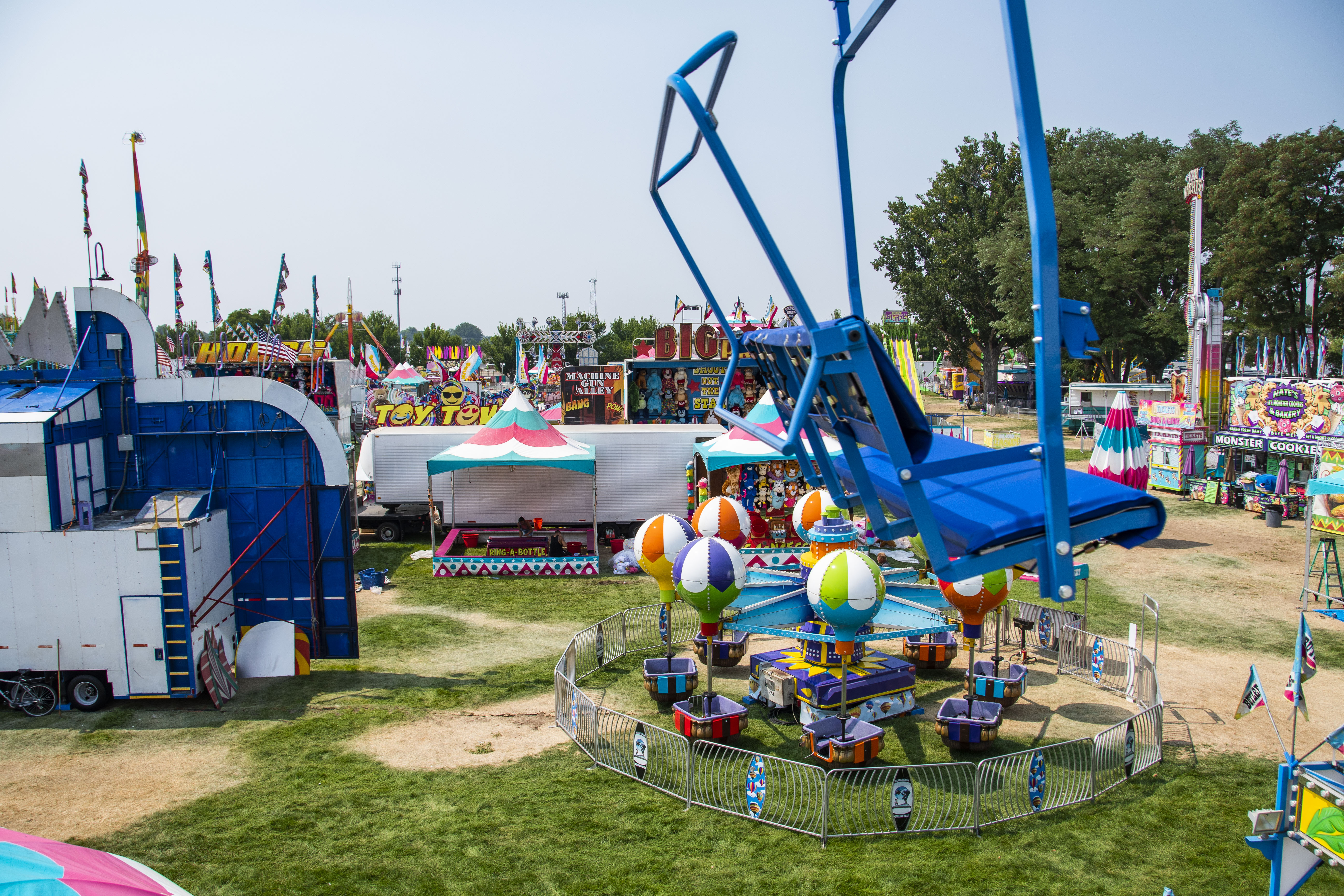 Photos: New Sky Ride and preparation for the Western Idaho Fair | KBOI