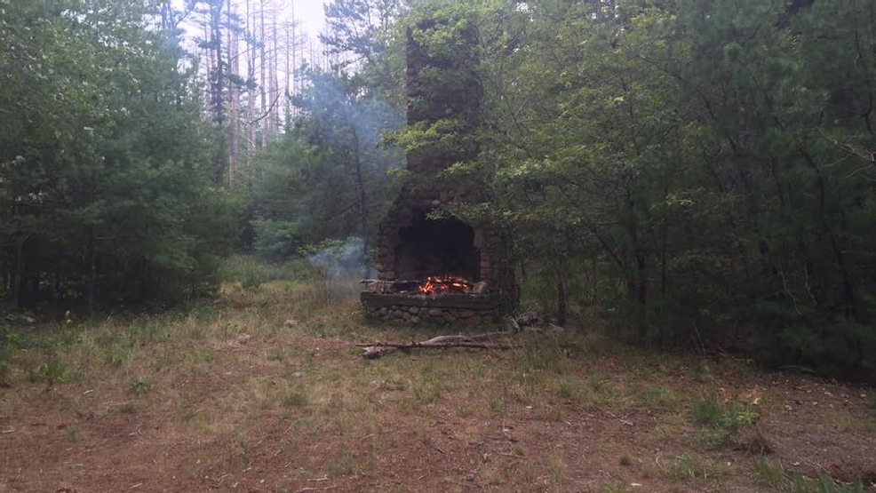 Bonfire started in historic stone chimney in Freetown State Forest | WJAR