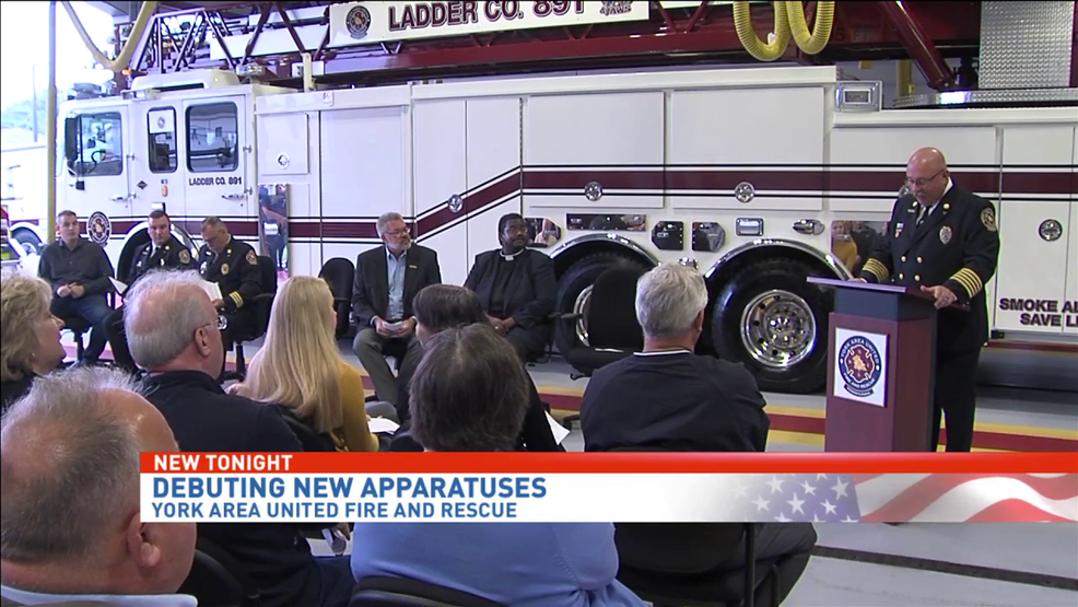 York Area United Fire and Rescue debuts new apparatuses | WHP