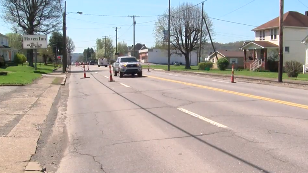 New road construction project causing backup on another, unfinished one ...